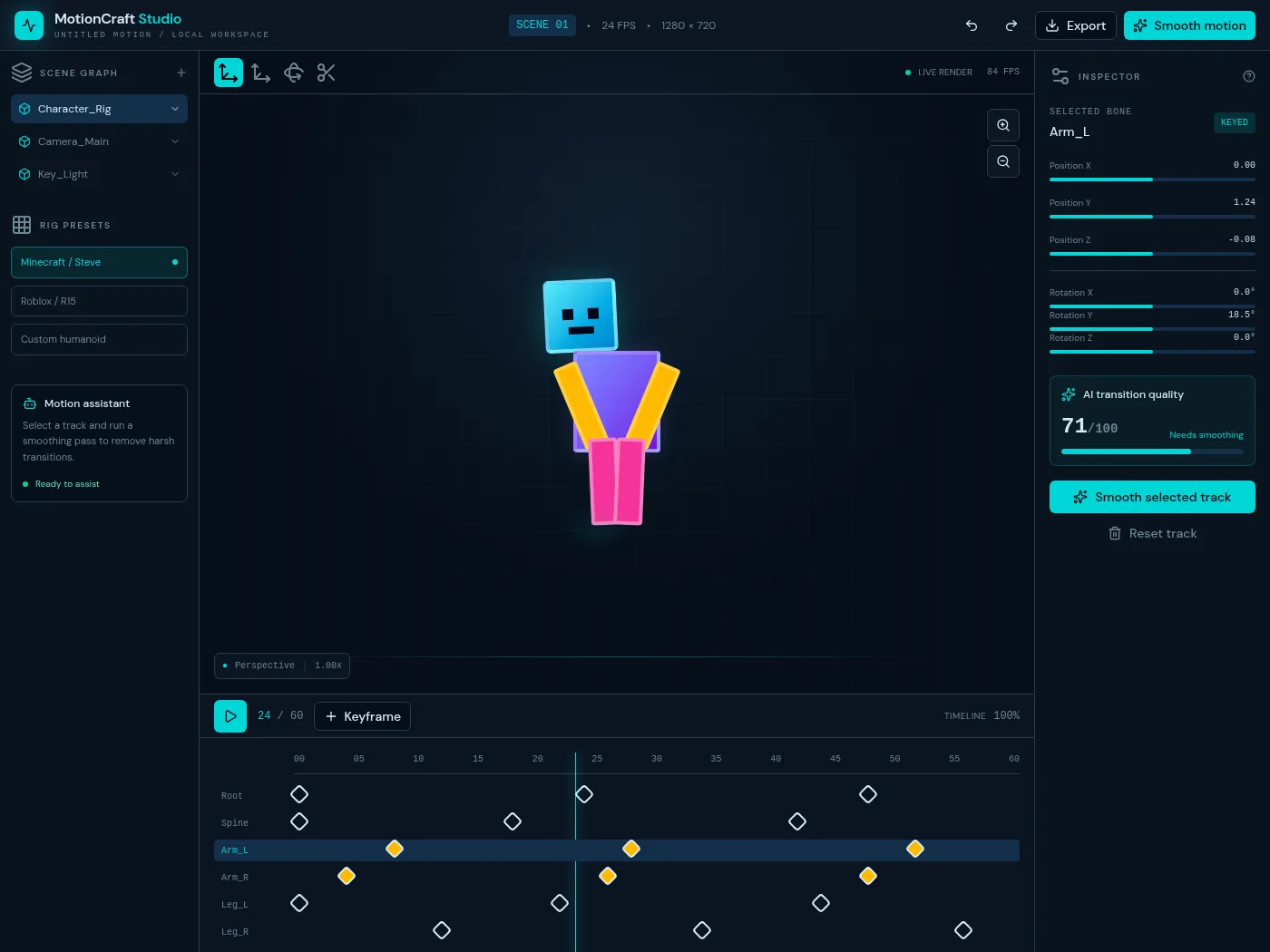 MotionCraft Studio