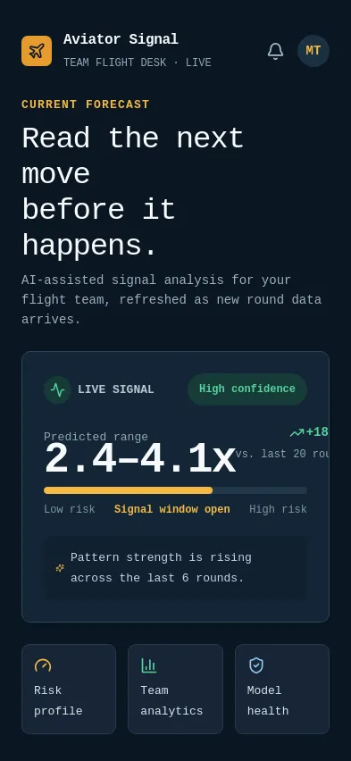 Aviator Signal Predictor