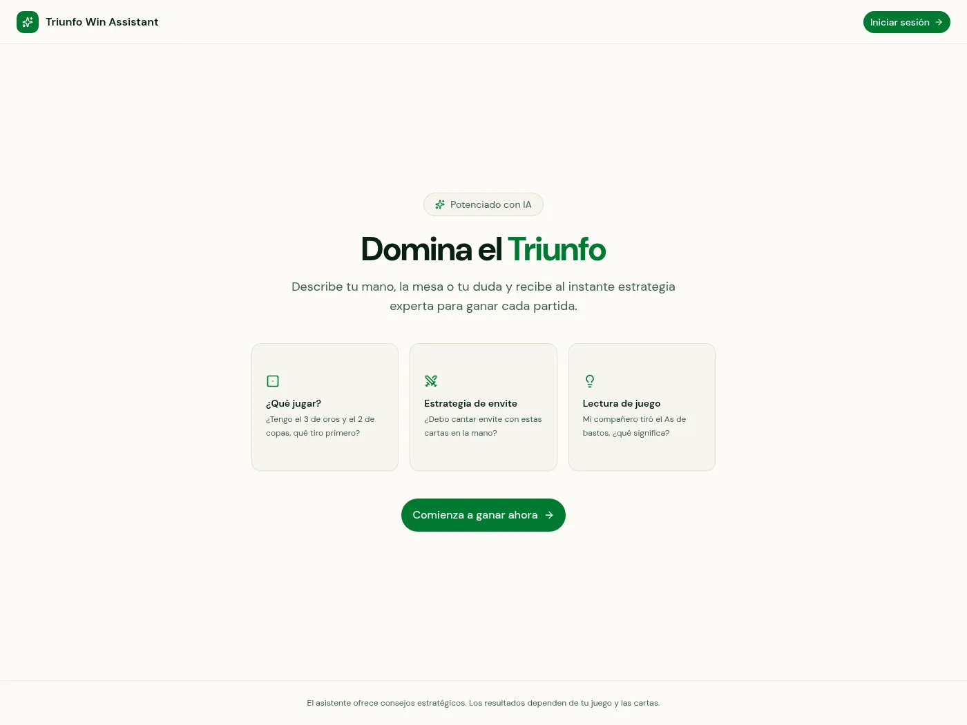 Triunfo Win Assistant