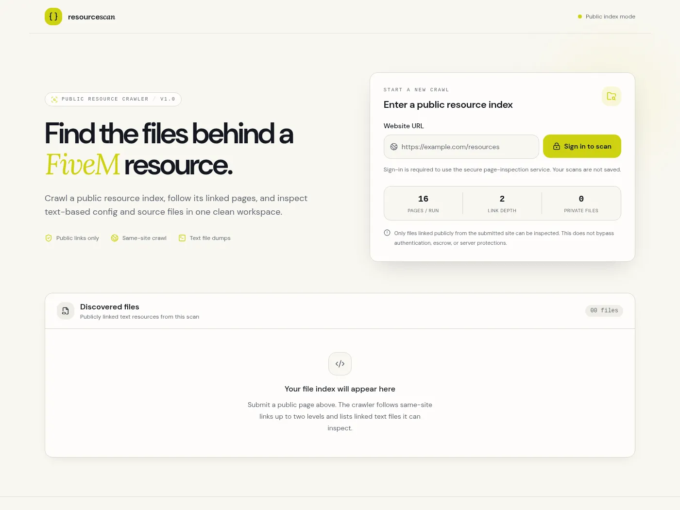 FiveM Resource Scanner