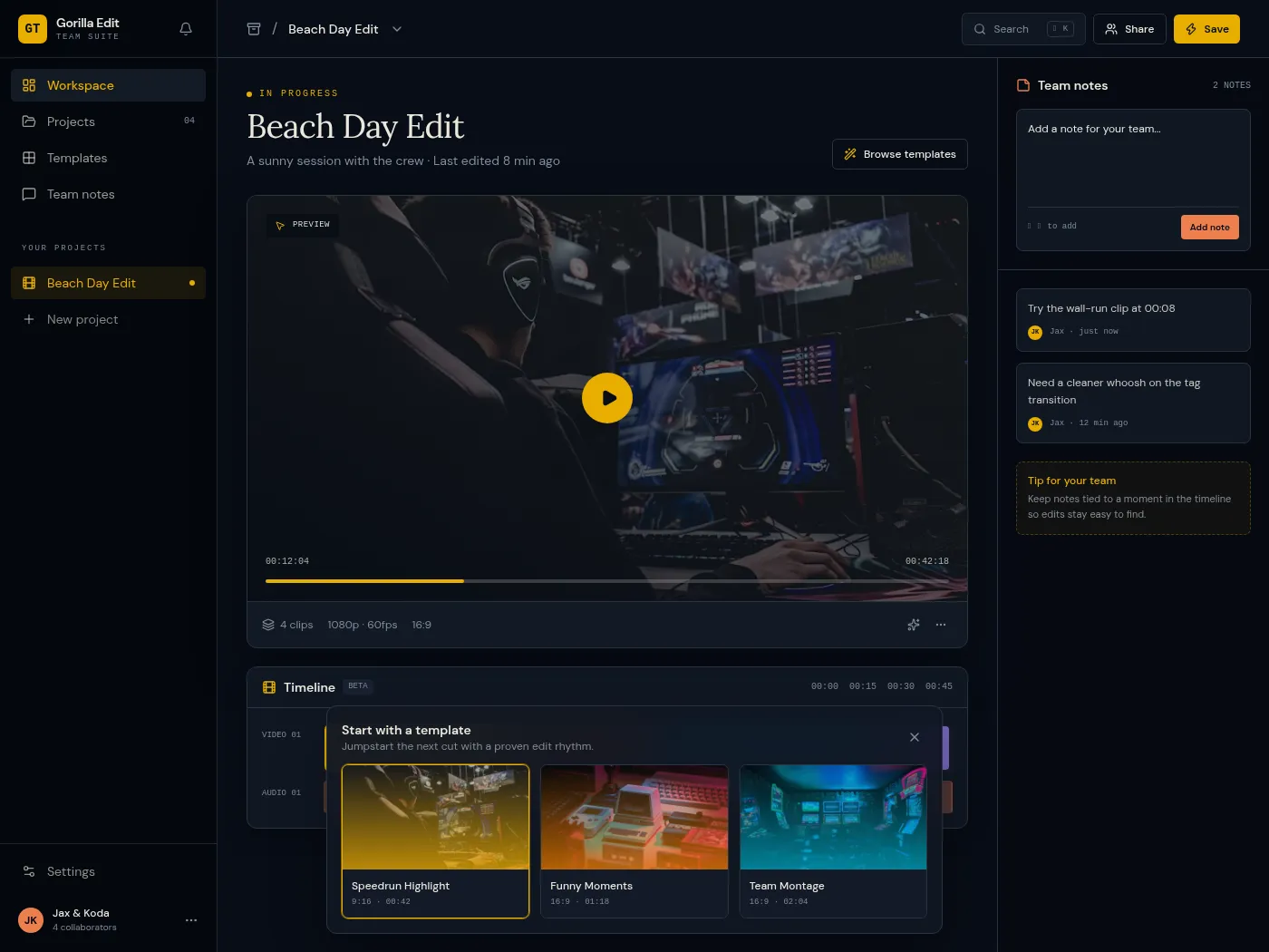 Gorilla Tag Edit Suite