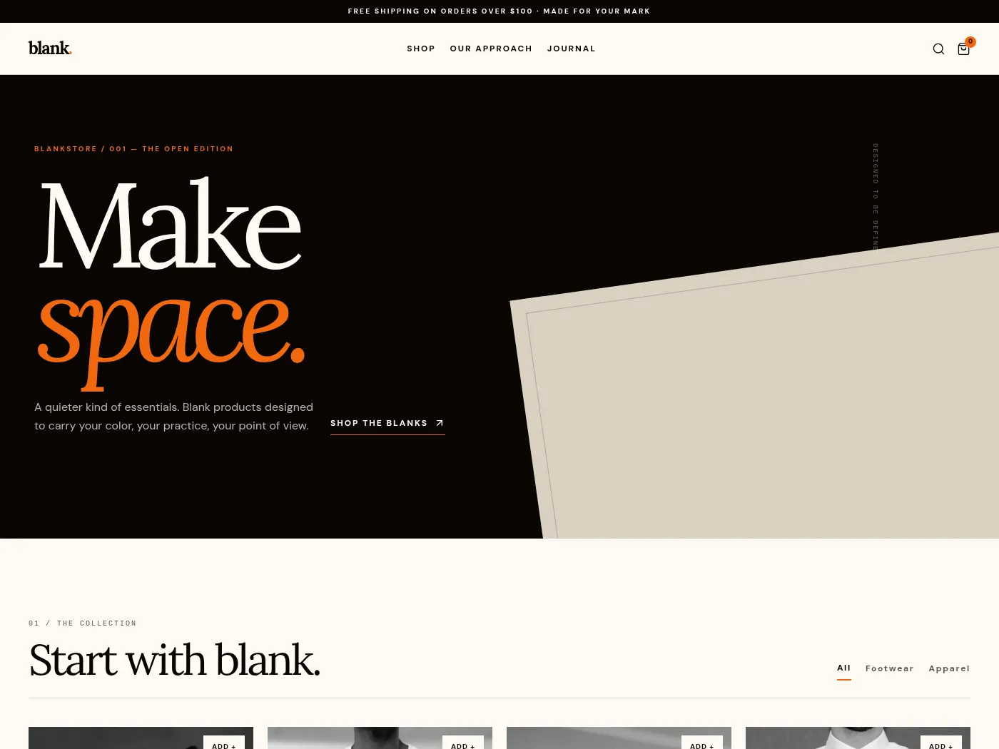BlankStore