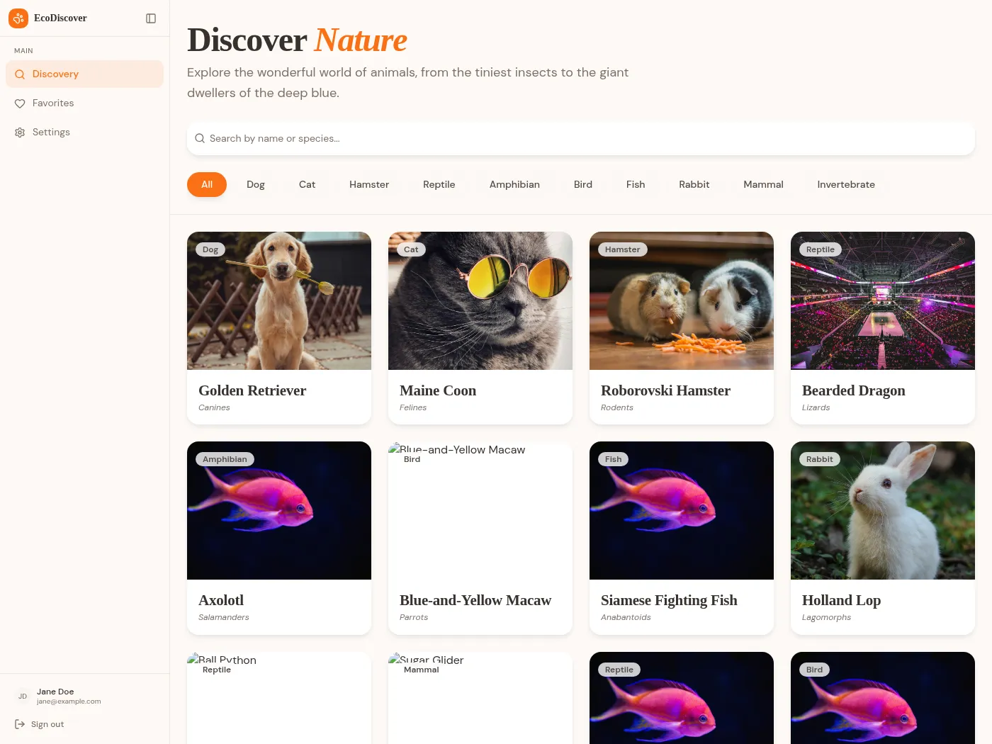 Animal Explorer