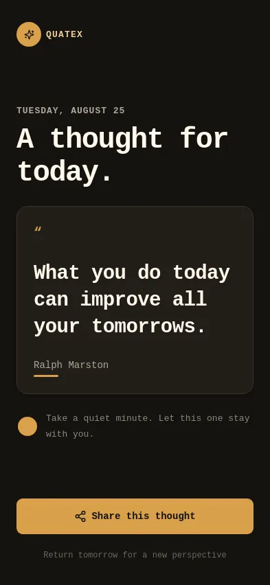 Quatex Quotes