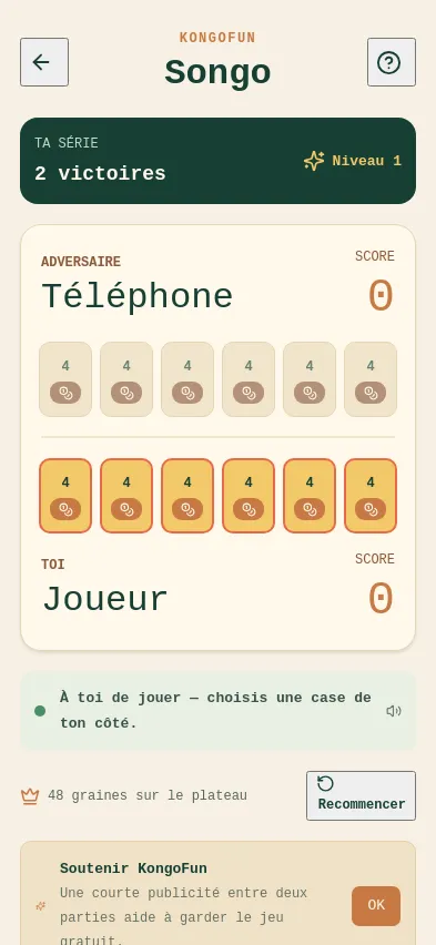 KongoFun Mobile Game