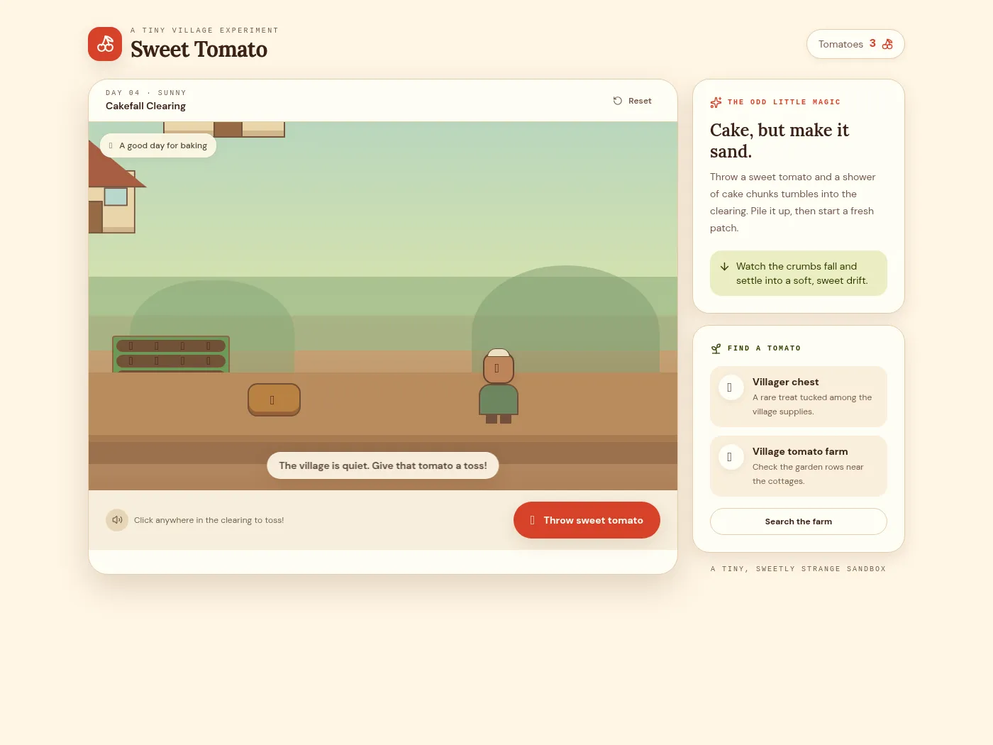 Sweet Tomato Sandstorm