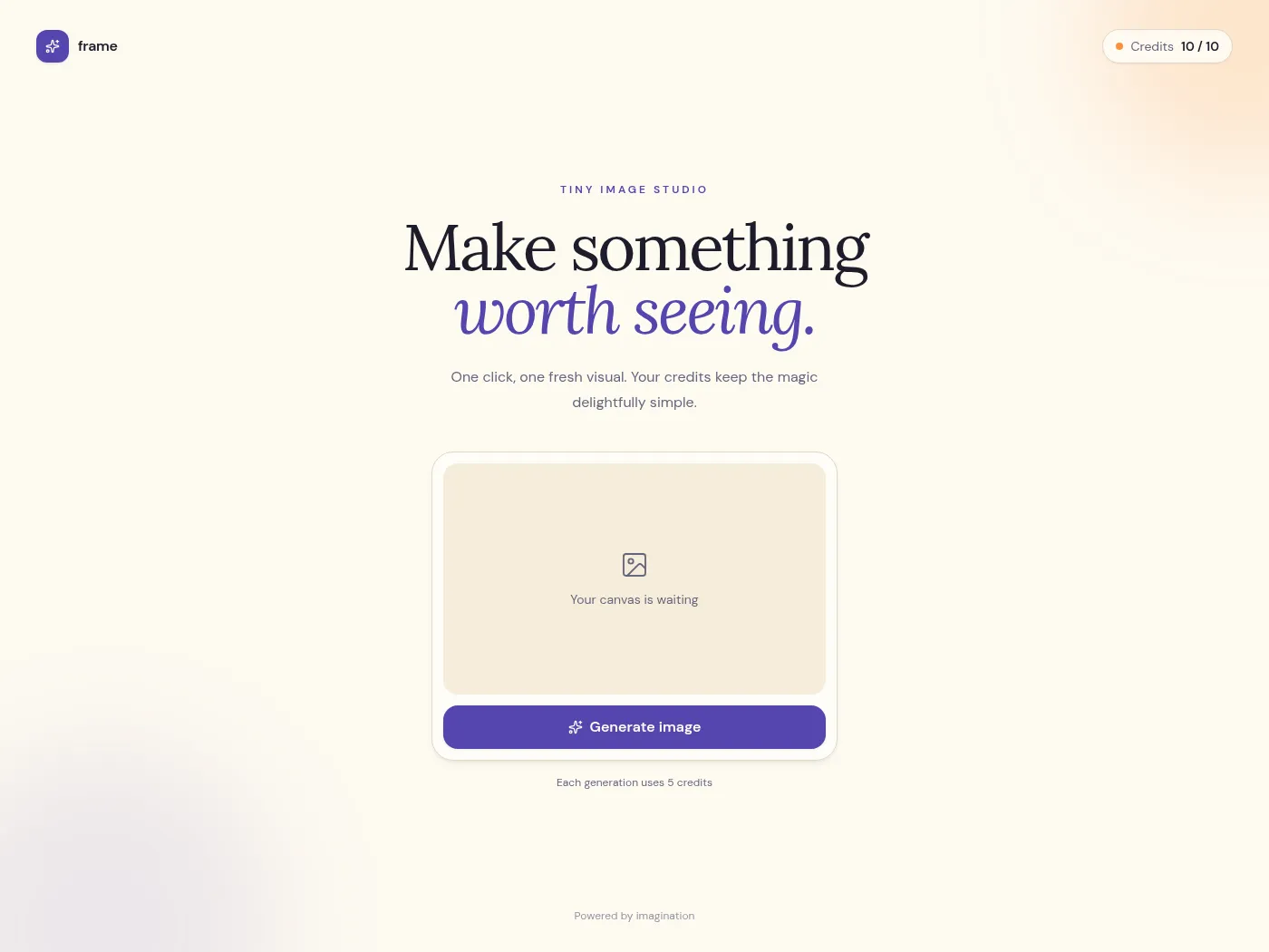 ImageGen Credits Demo