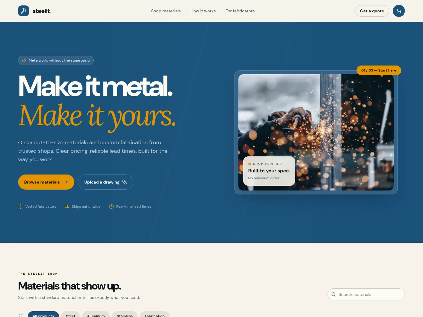 SteelIt App