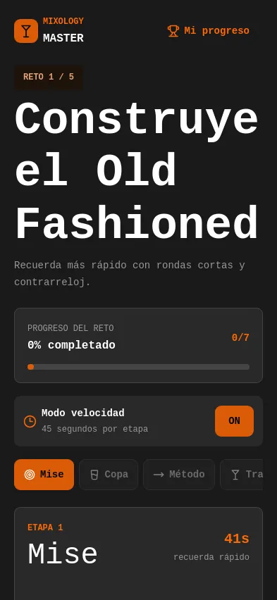 Mixology Master App