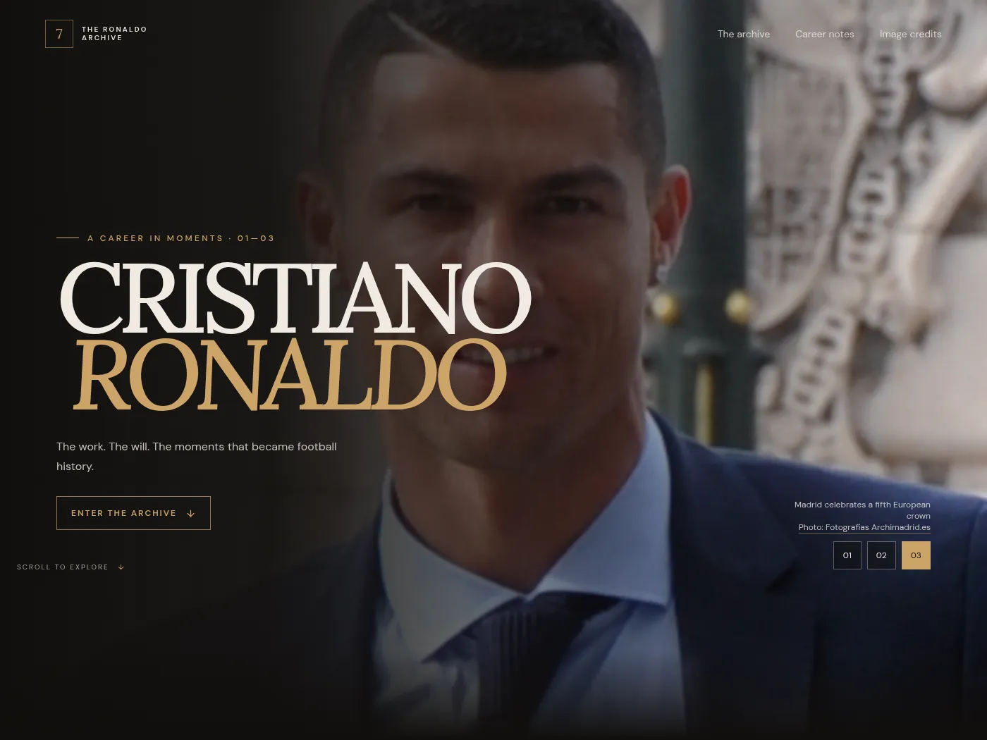 Ronaldo Gallery Site