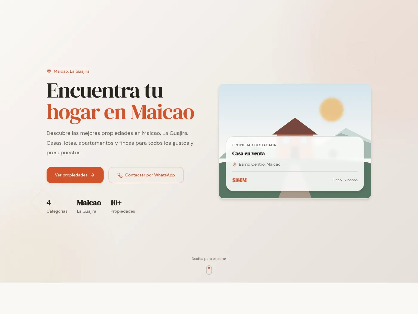 Mejia Inmobiliaria Web