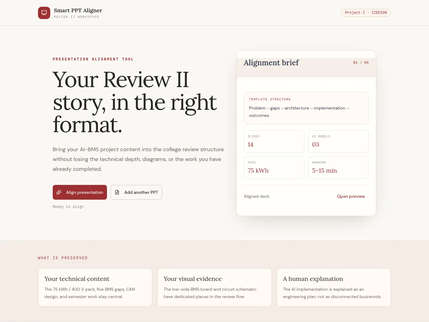 Smart PPT Aligner