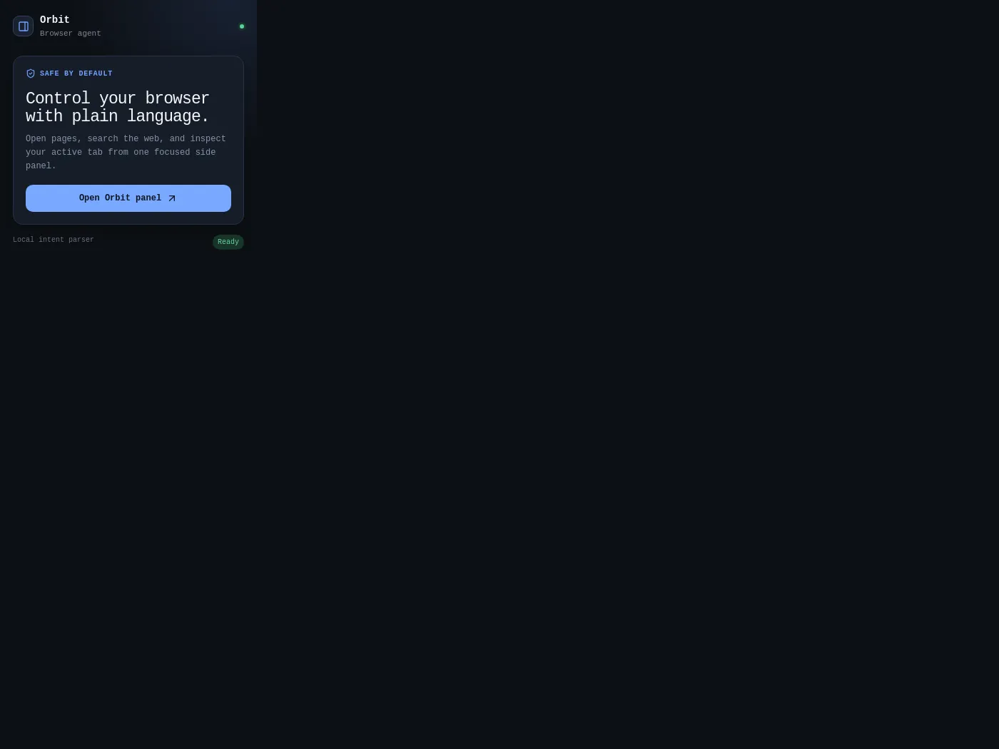 AI Sidebar Browser Agent