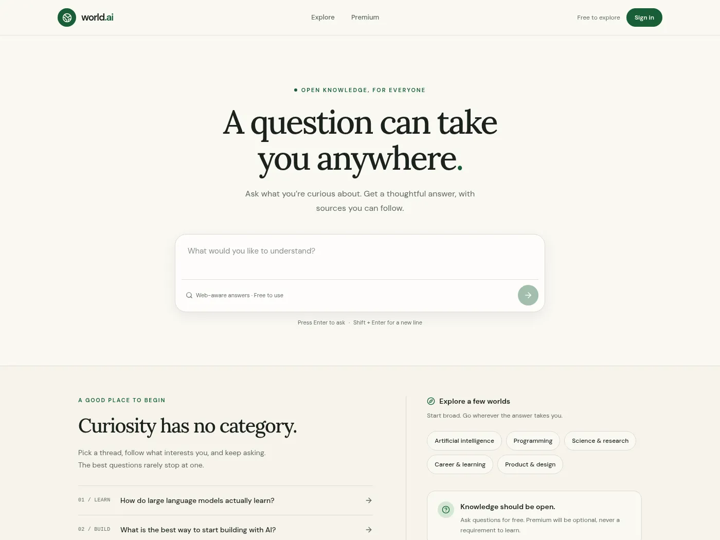 World .ai Hub