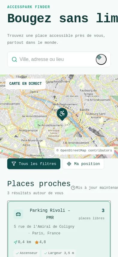 AccessPark Finder
