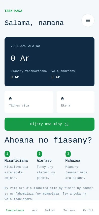 Task Mada Microjobs