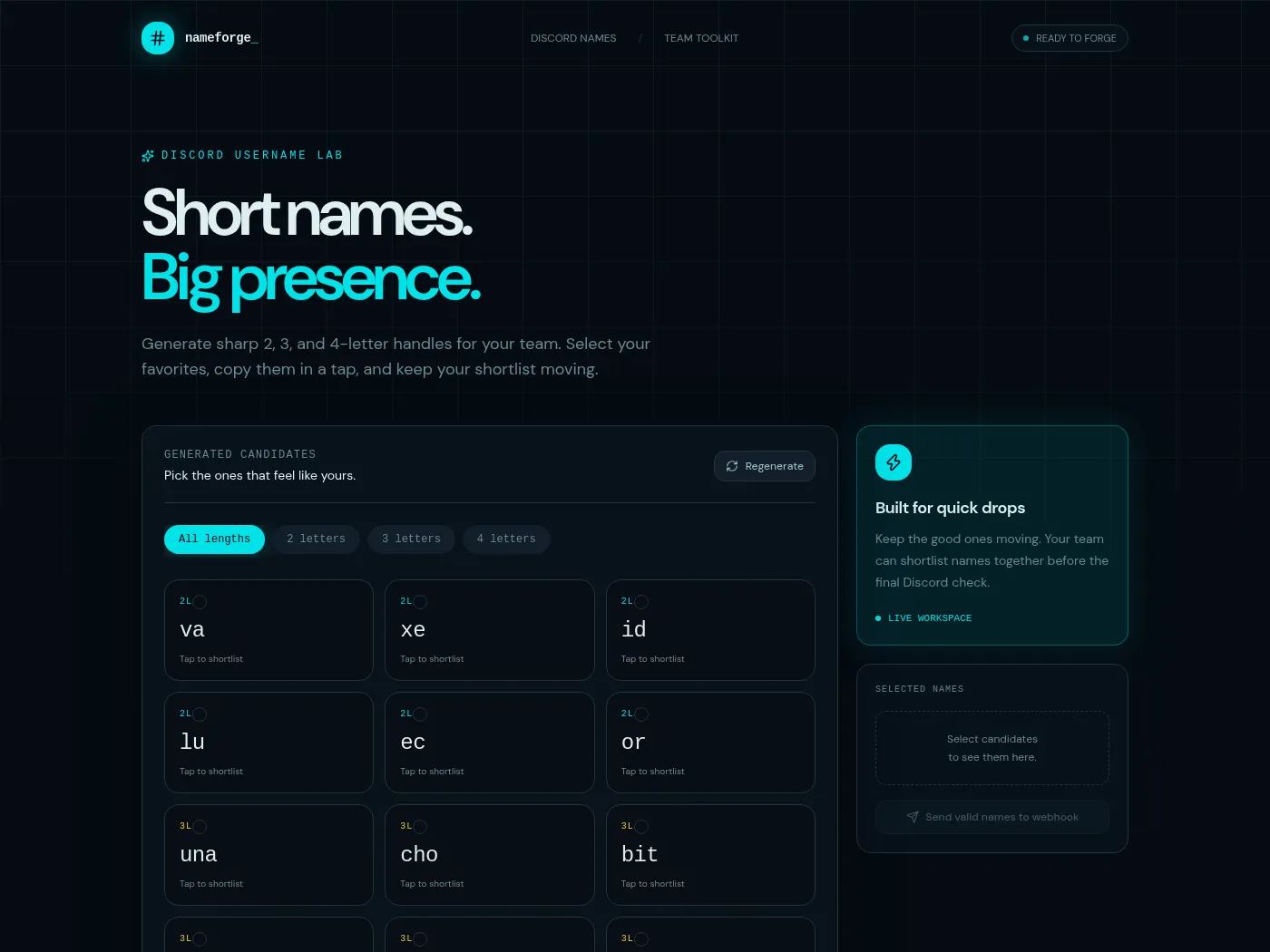 Discord Name Checker