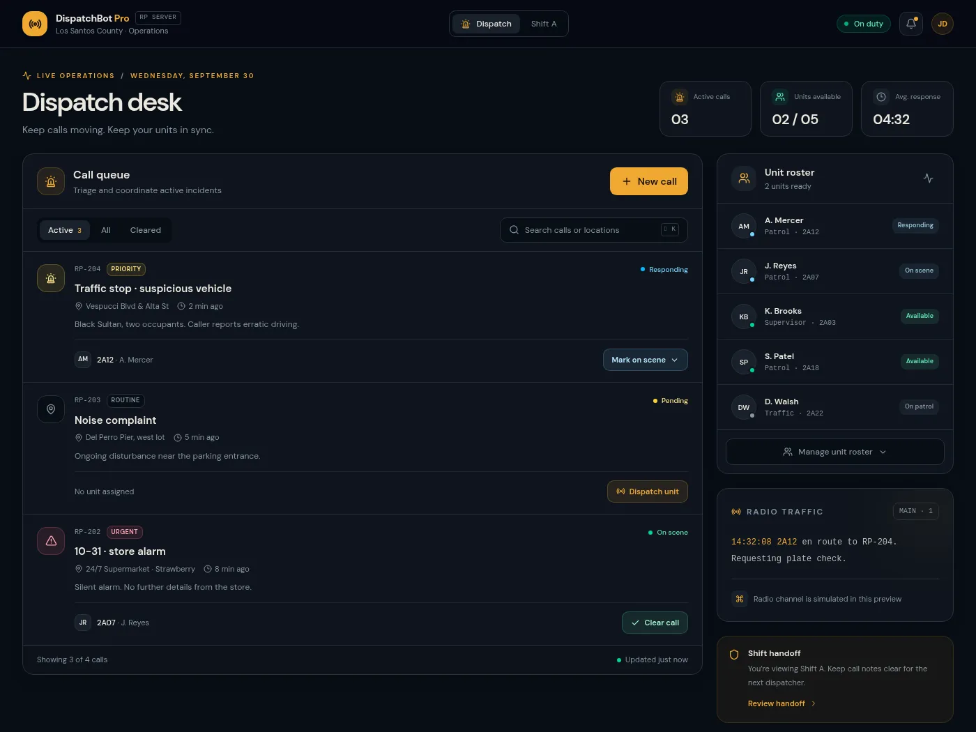 DispatchBot Pro