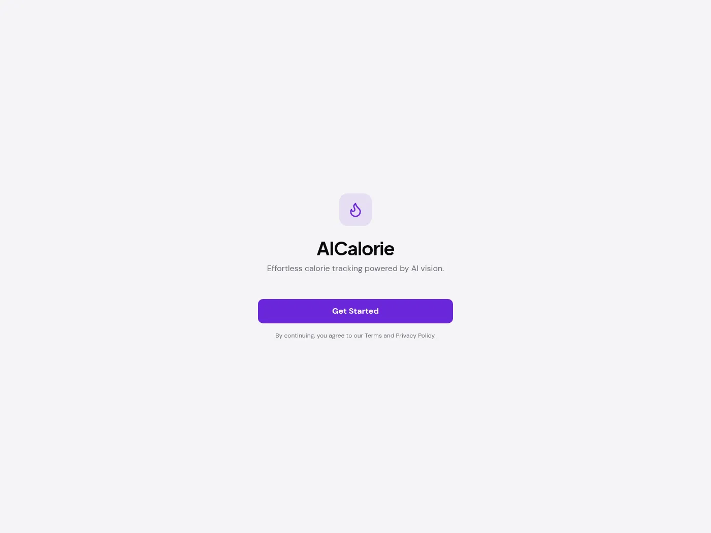 AICalorie Counter