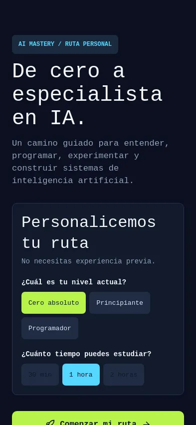 AI Mastery Mobile