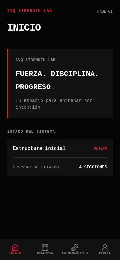 SVQ Strength Lab App
