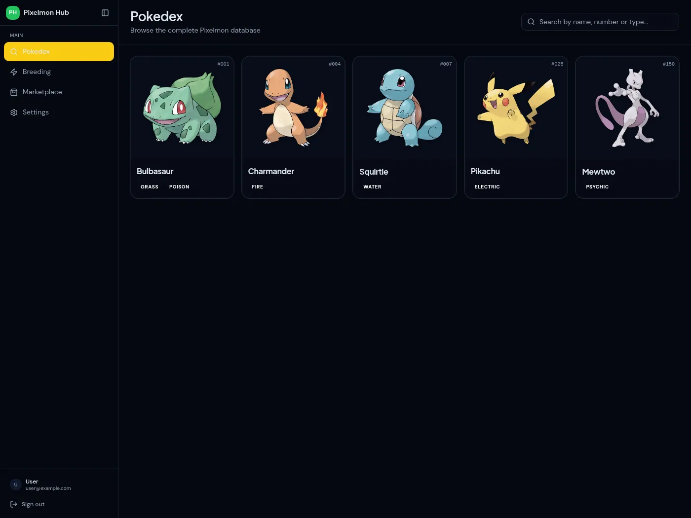 Pixelmon Companion Hub
