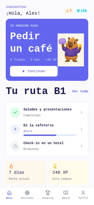 ShadowSpeak English AI