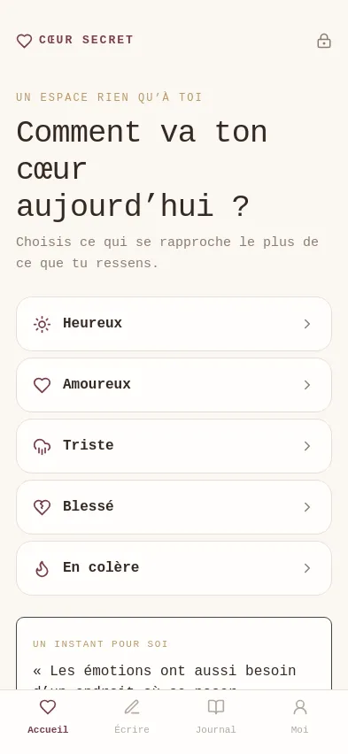 Cœur Secret