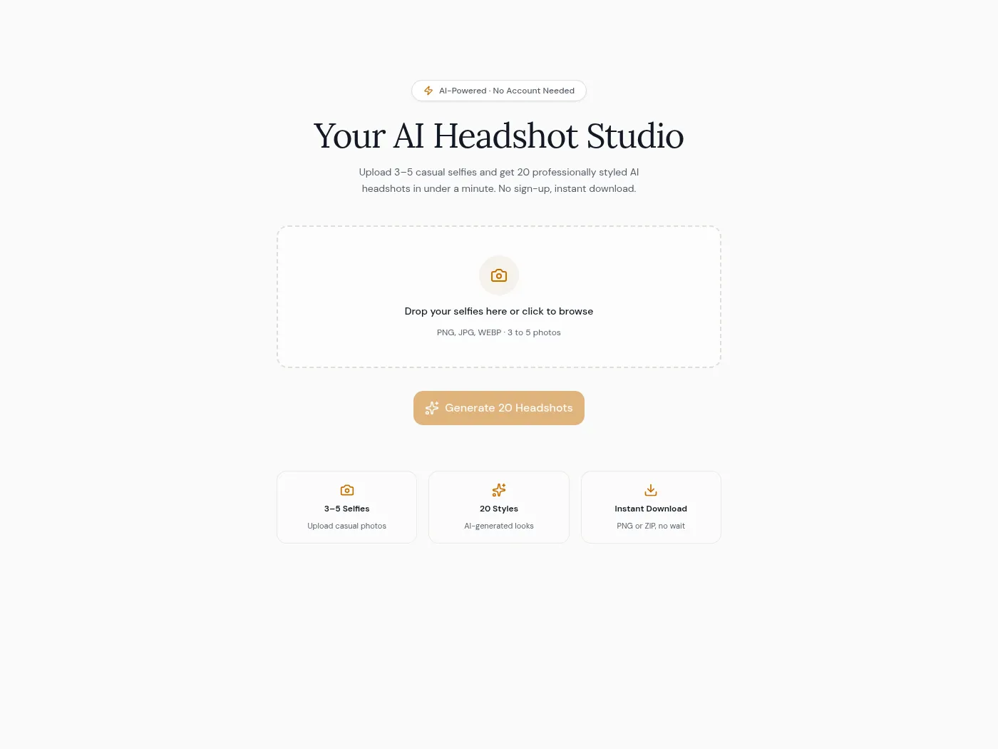 Headshot AI Studio