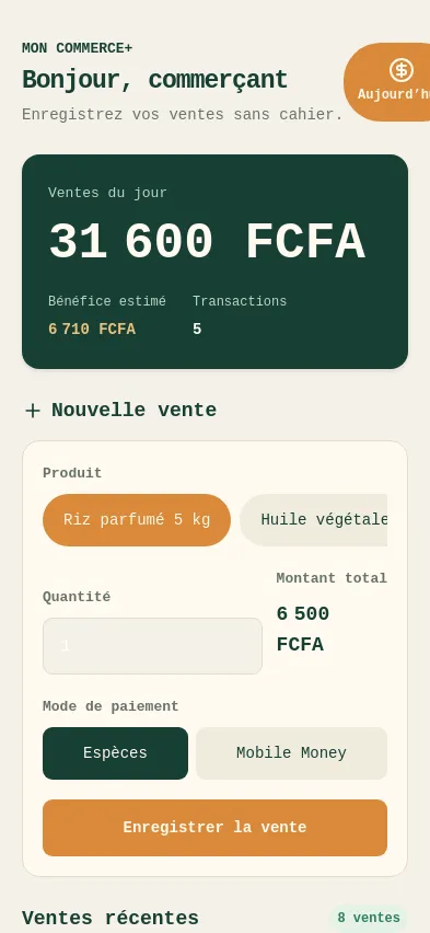 Mon Commerce+