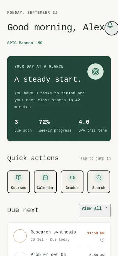 Campus LMS Mobile