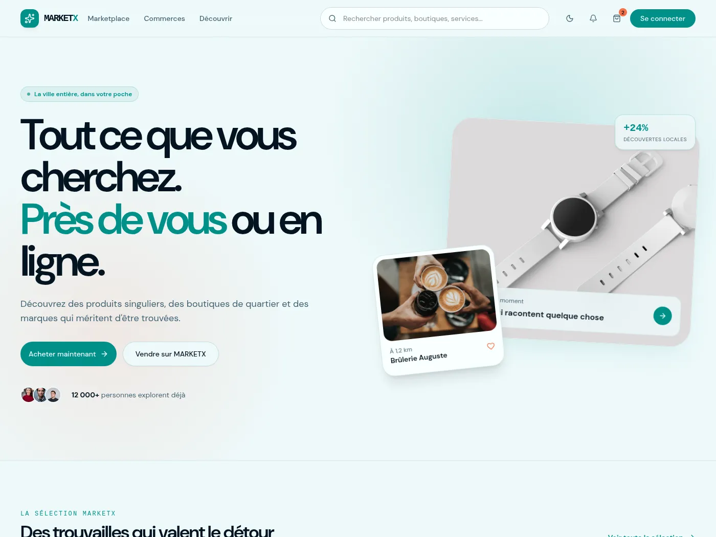 MarketX Interactive Marketplace