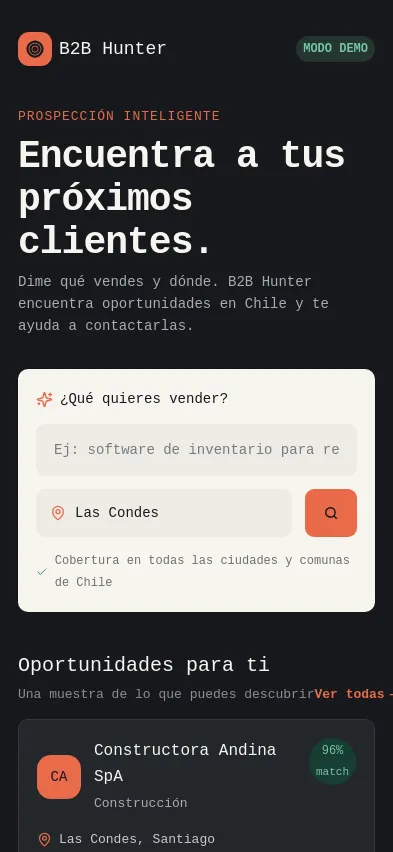 B2B Hunter App