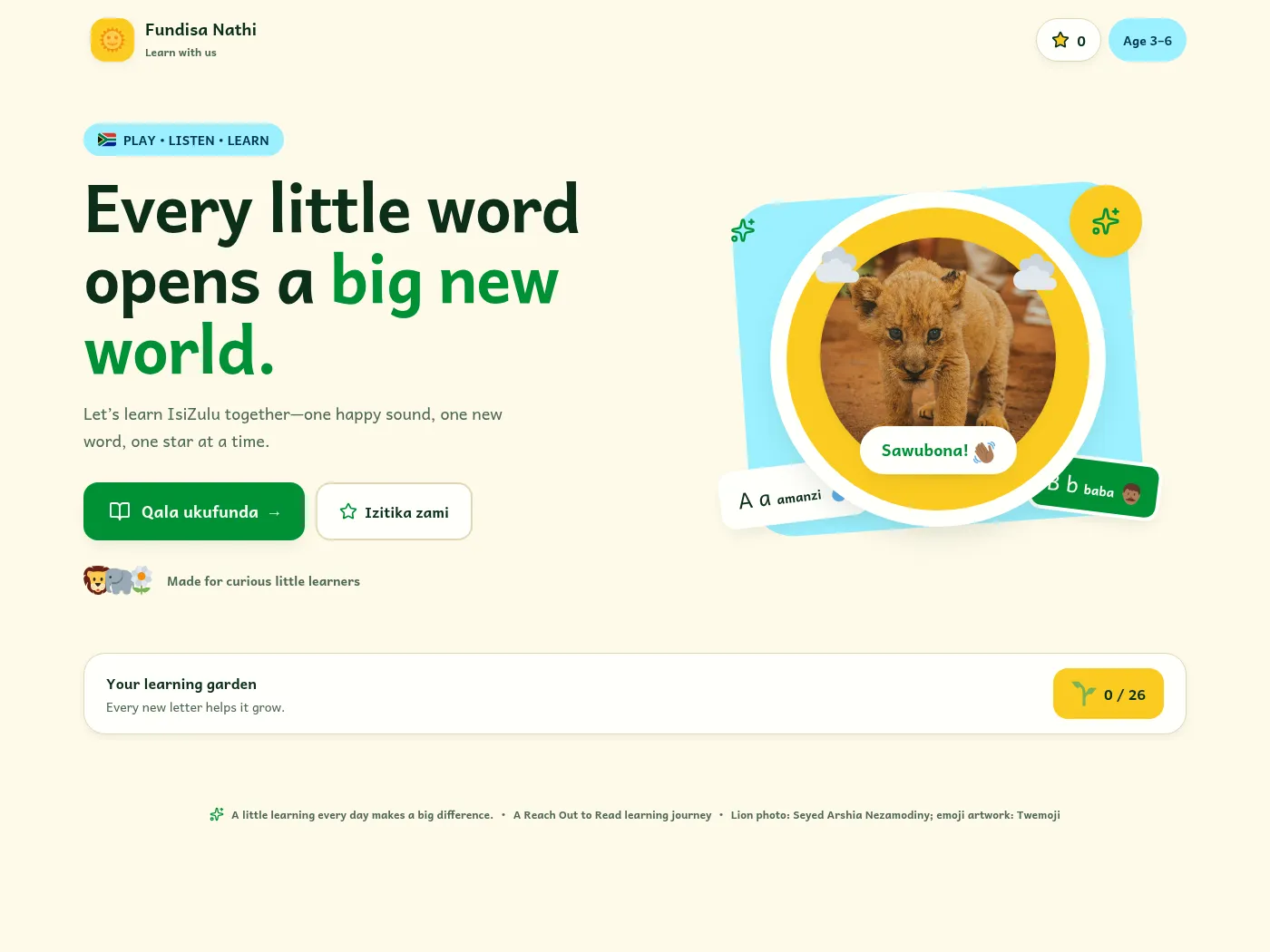 Fundisa Nathi Kids App