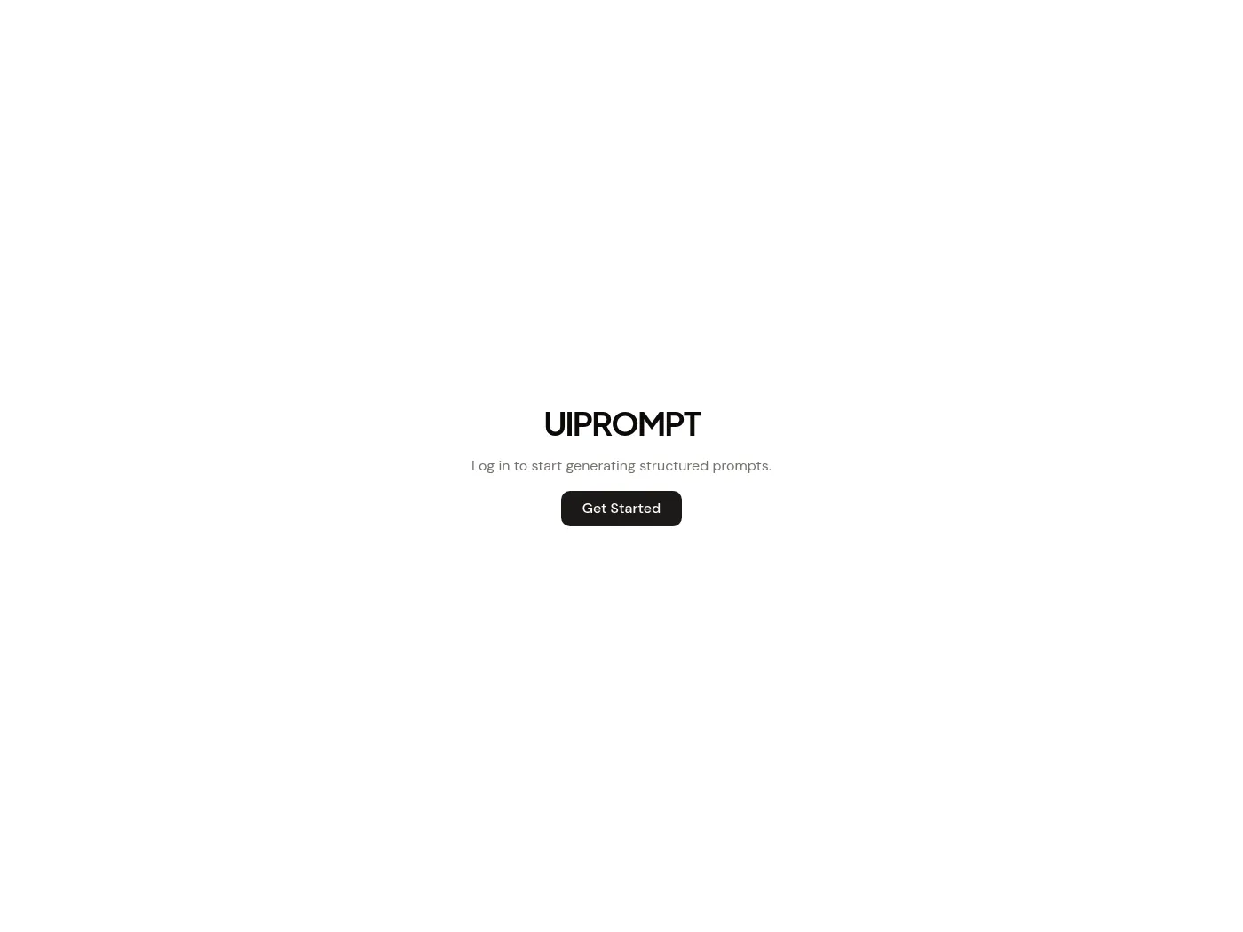 UIPromptGenerator Web Suite