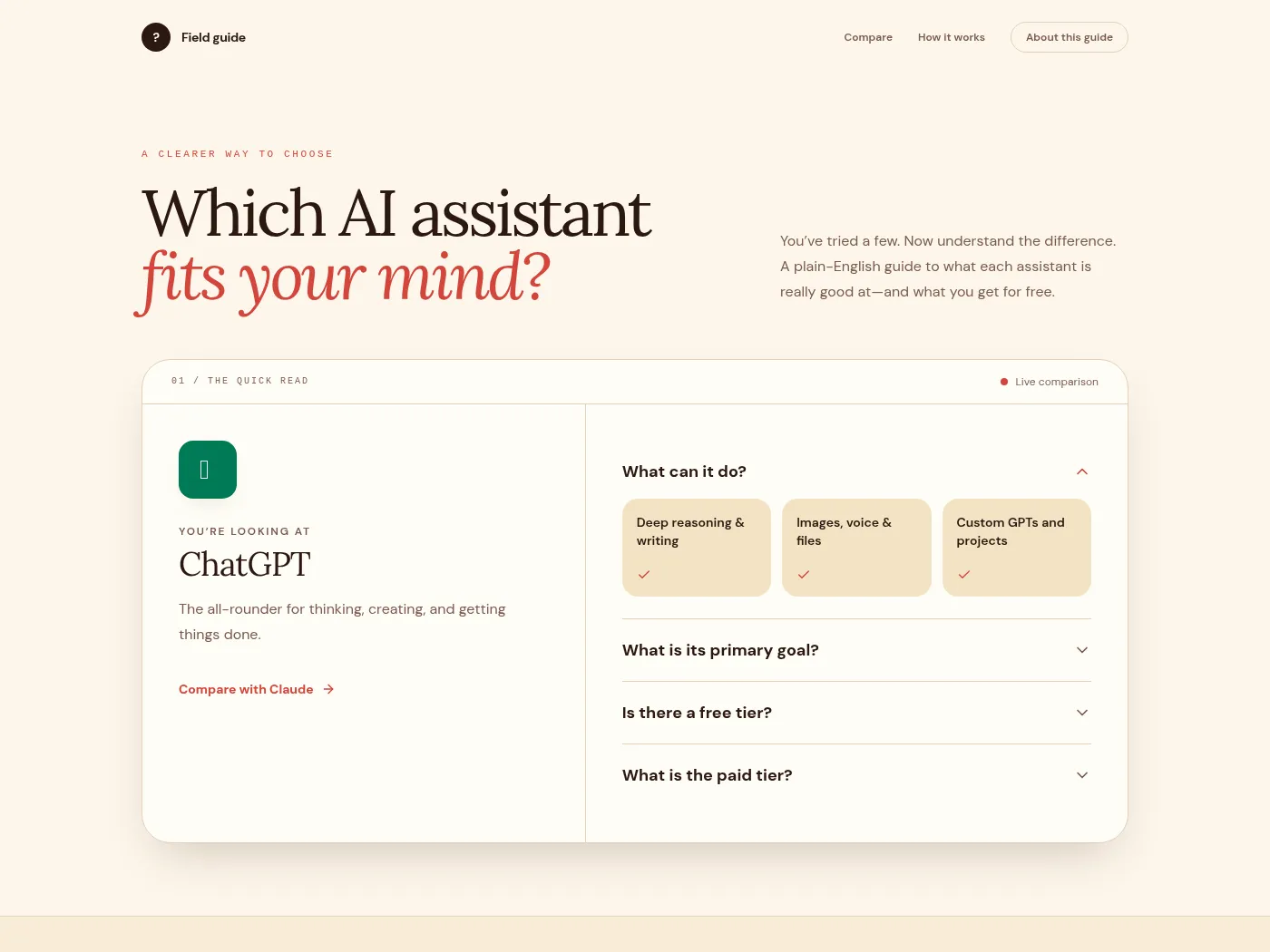 Chatbot Capability Explorer