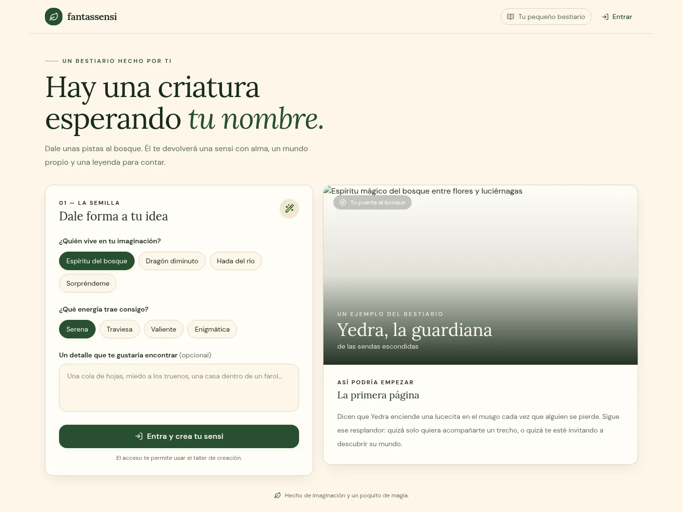 Fantassensi Generator