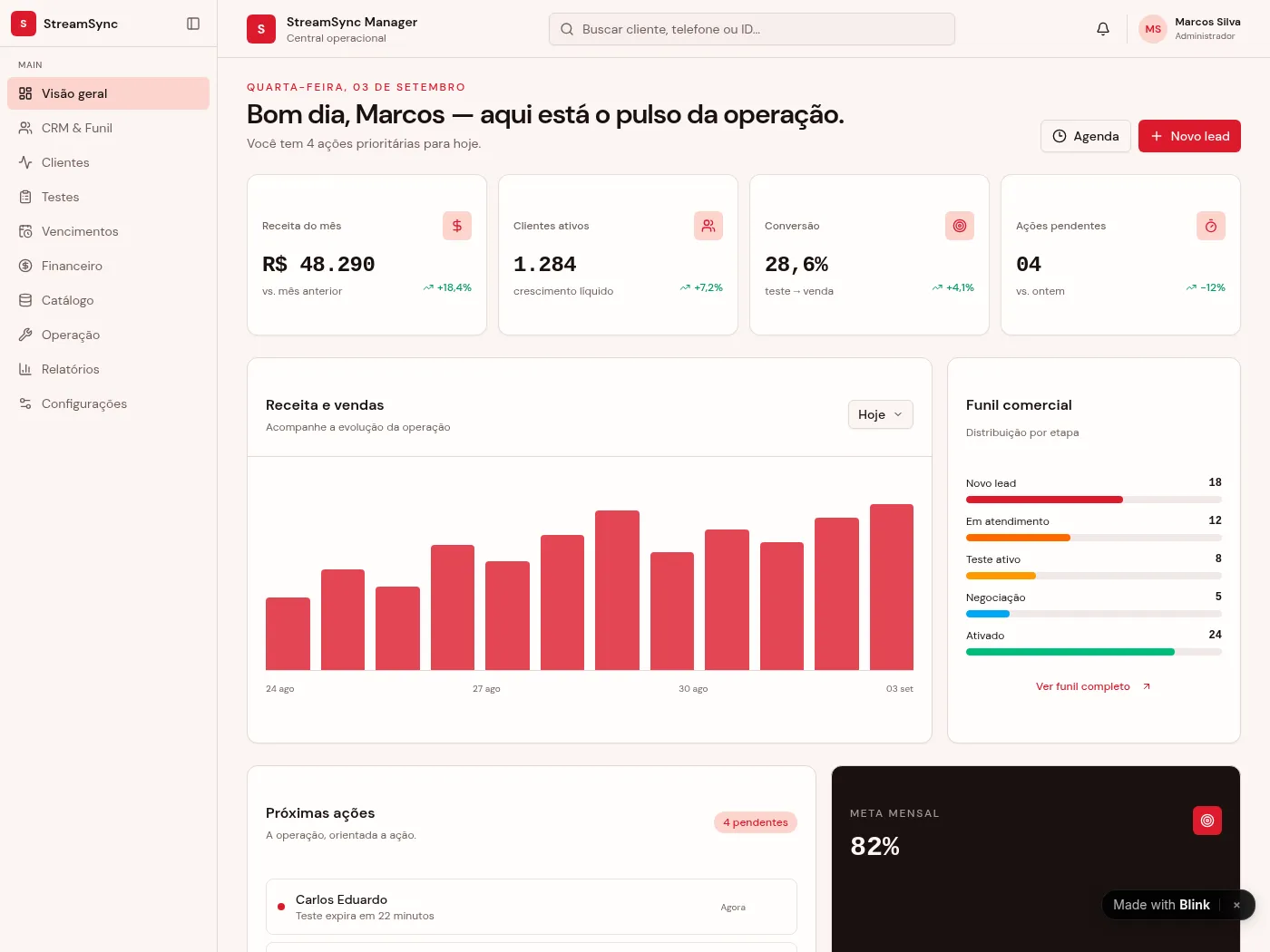 StreamSync Manager