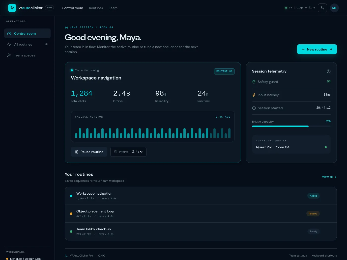 VRAutoClicker Pro