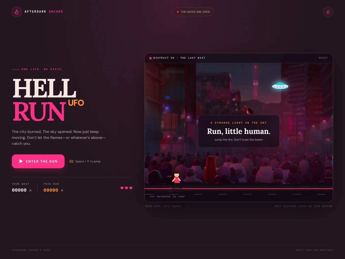 Hell Run UFO