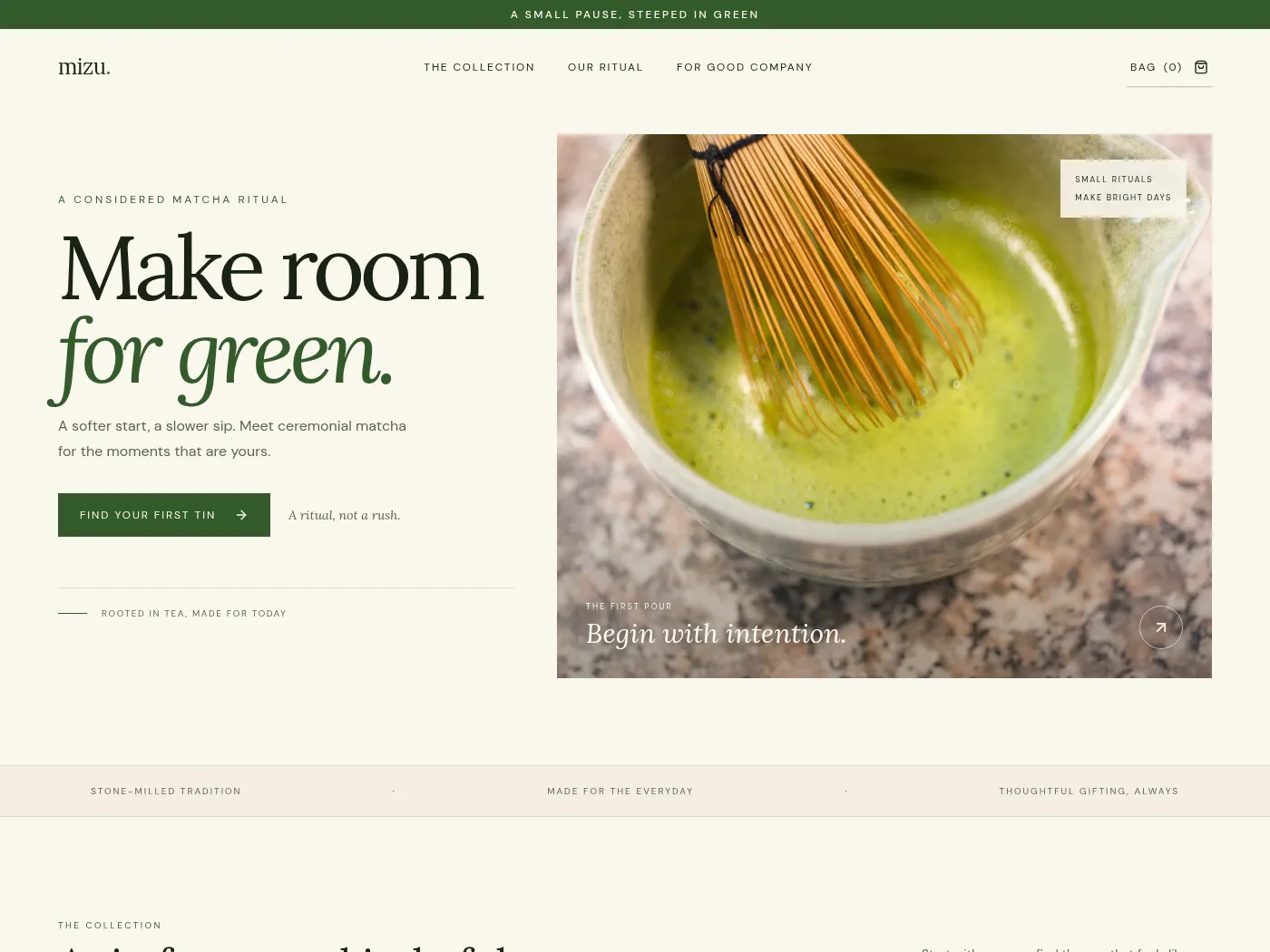 Ceremonial Matcha Shop