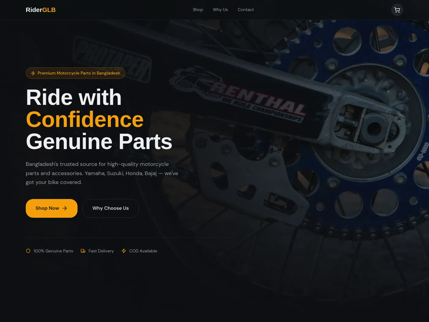 Rider GLB E-Commerce