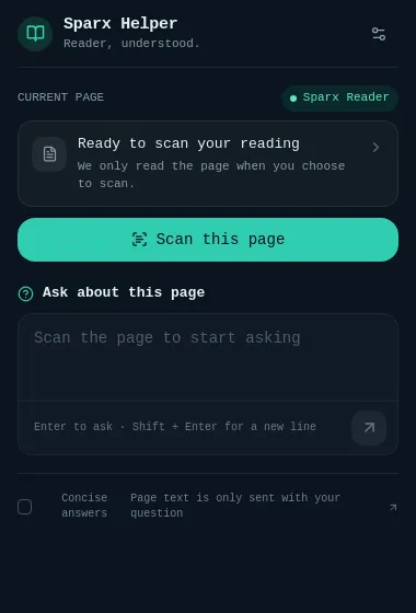 SparxReader QA Extension