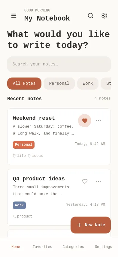 NoteCraft Mobile