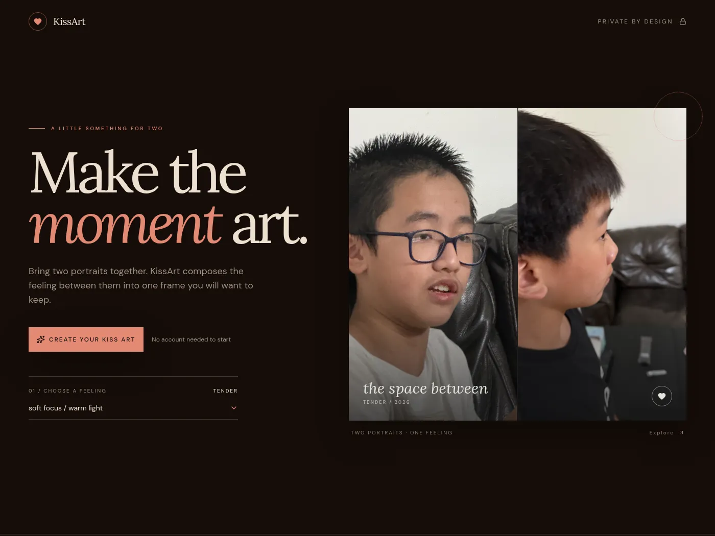 KissArt Generator