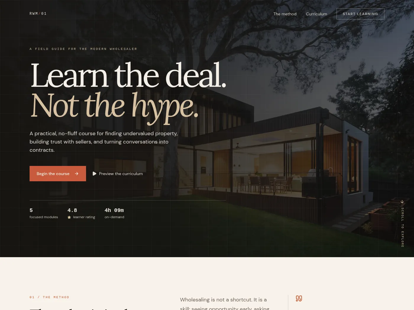 Real Estate Wholesale Mastery