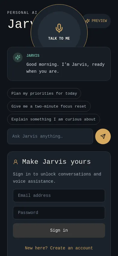 Jarvis AI Assistant