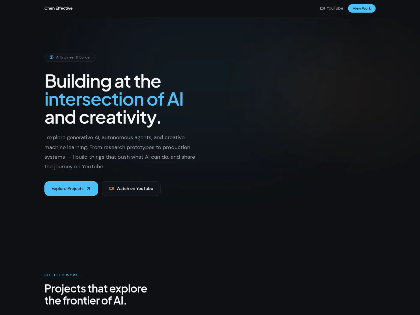 AI Portfolio Showcase