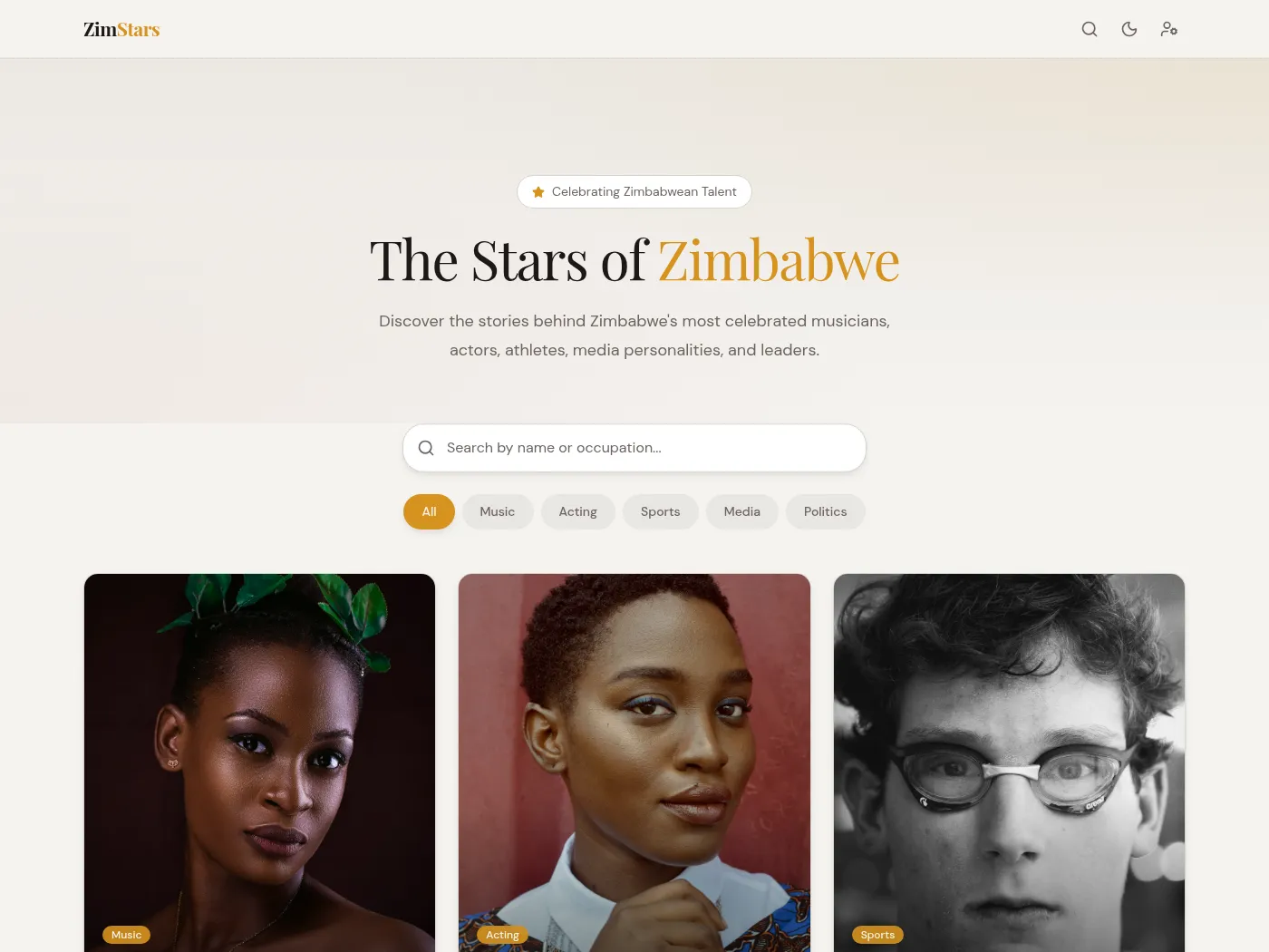 Zim Stars Showcase