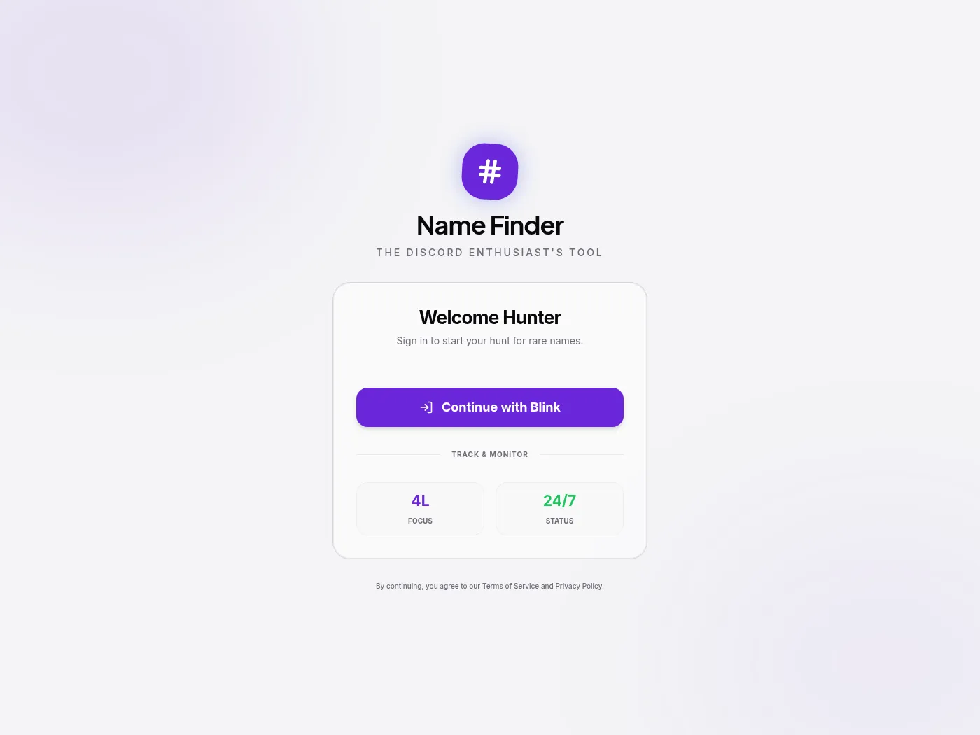 Discord Name Finder